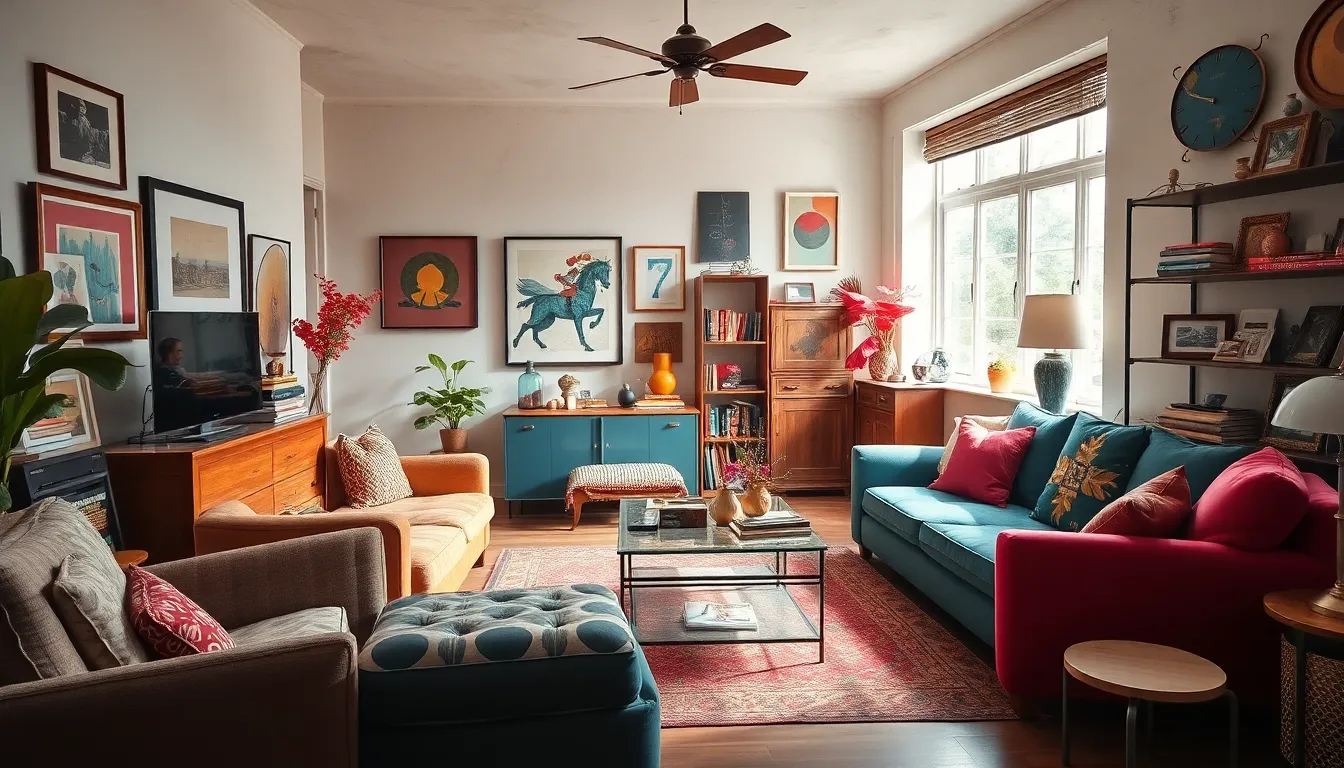 Eclectic Interiors: Transform Your Space with Bold Colors and Unique ...
